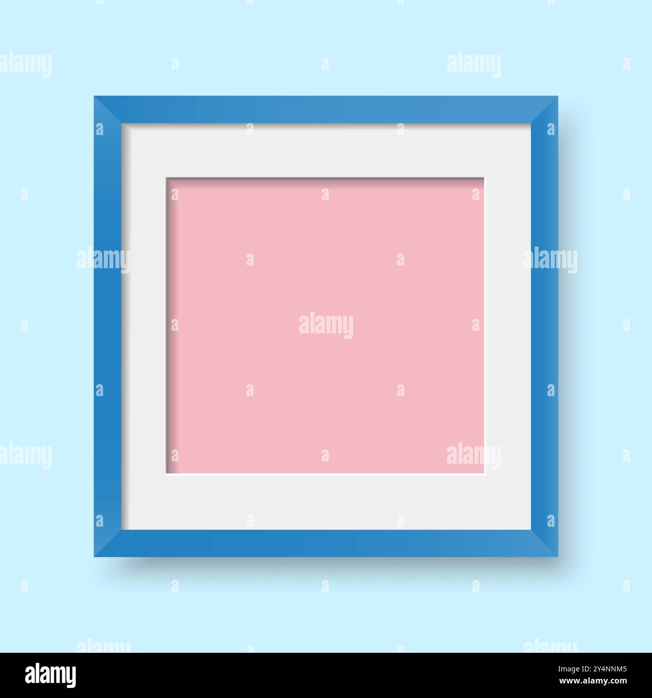 Mock up frame picture Stock Vector Images - Alamy