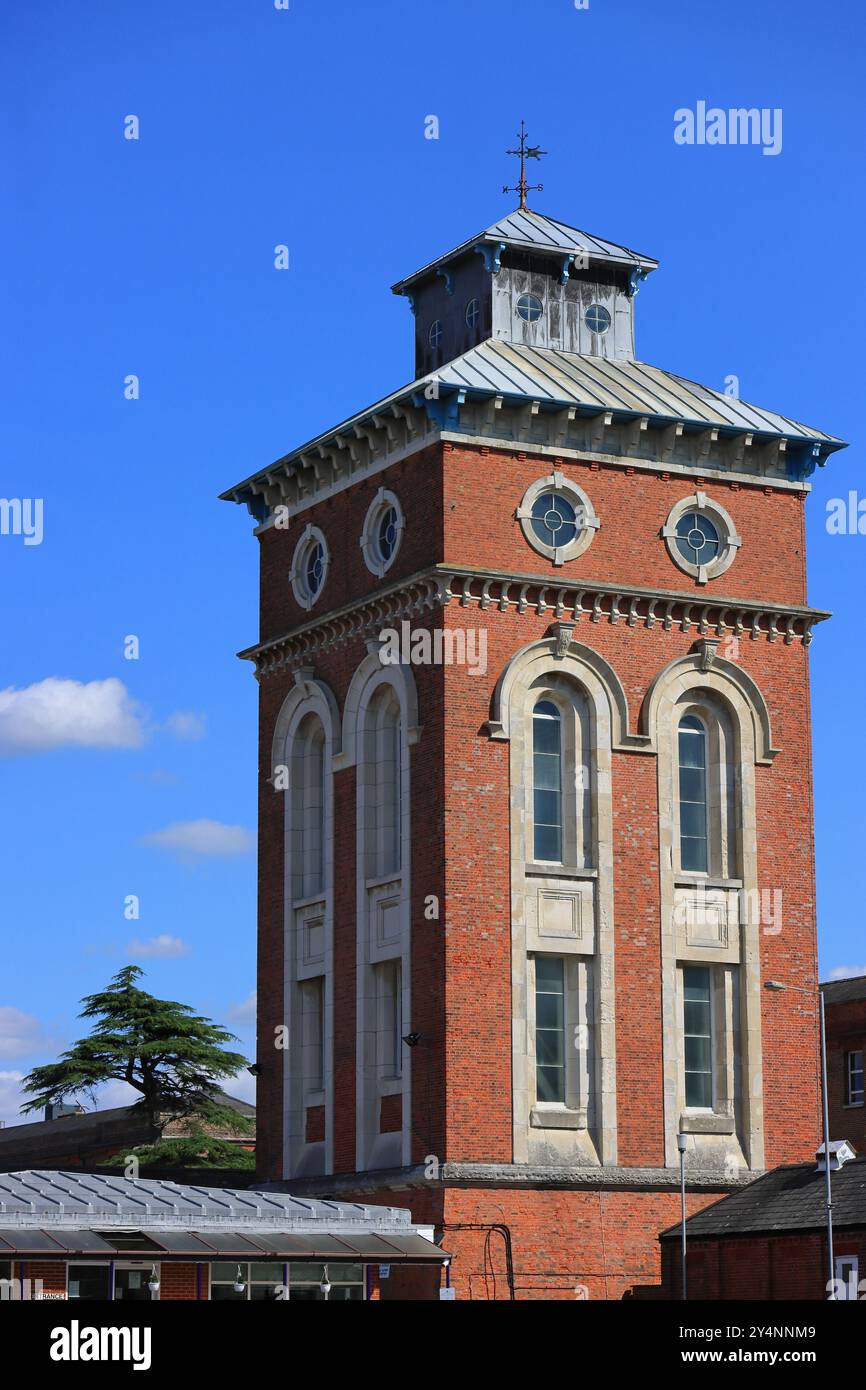 Gosport, Hampshire, England. 13 September 2024. The water tower on the ...