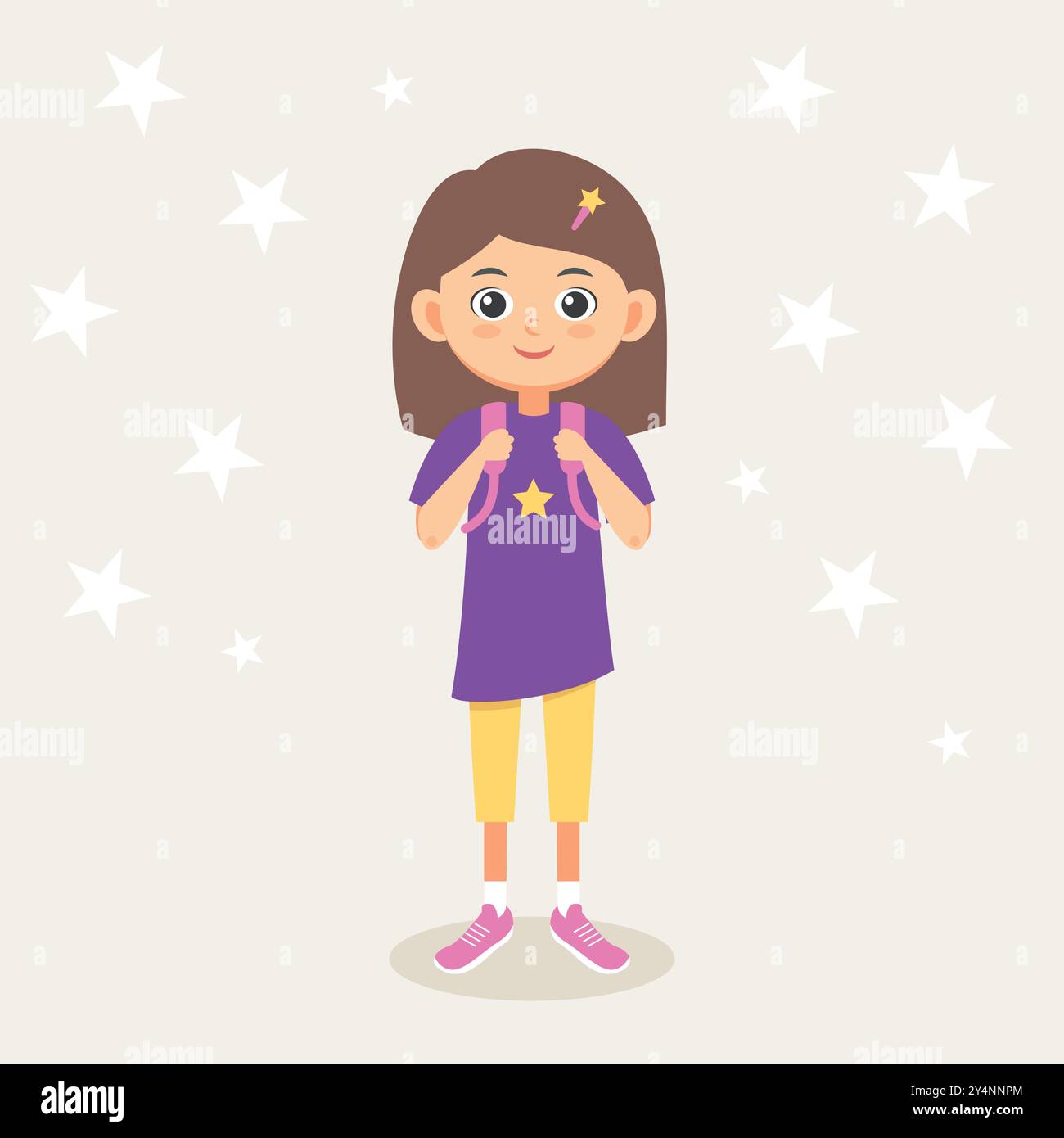 Kid character vector vectors hi-res stock photography and images - Alamy