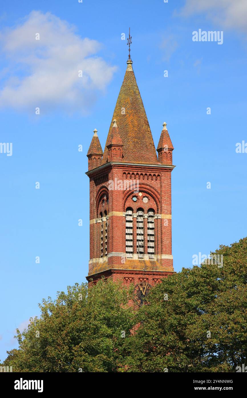 Gosport, Hampshire, England. 13 September 2024. The tower of Holy ...