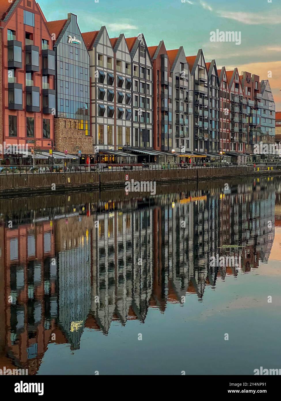 Golden Sunrise Gdańsk Poland, the stunning blend of modern and ...