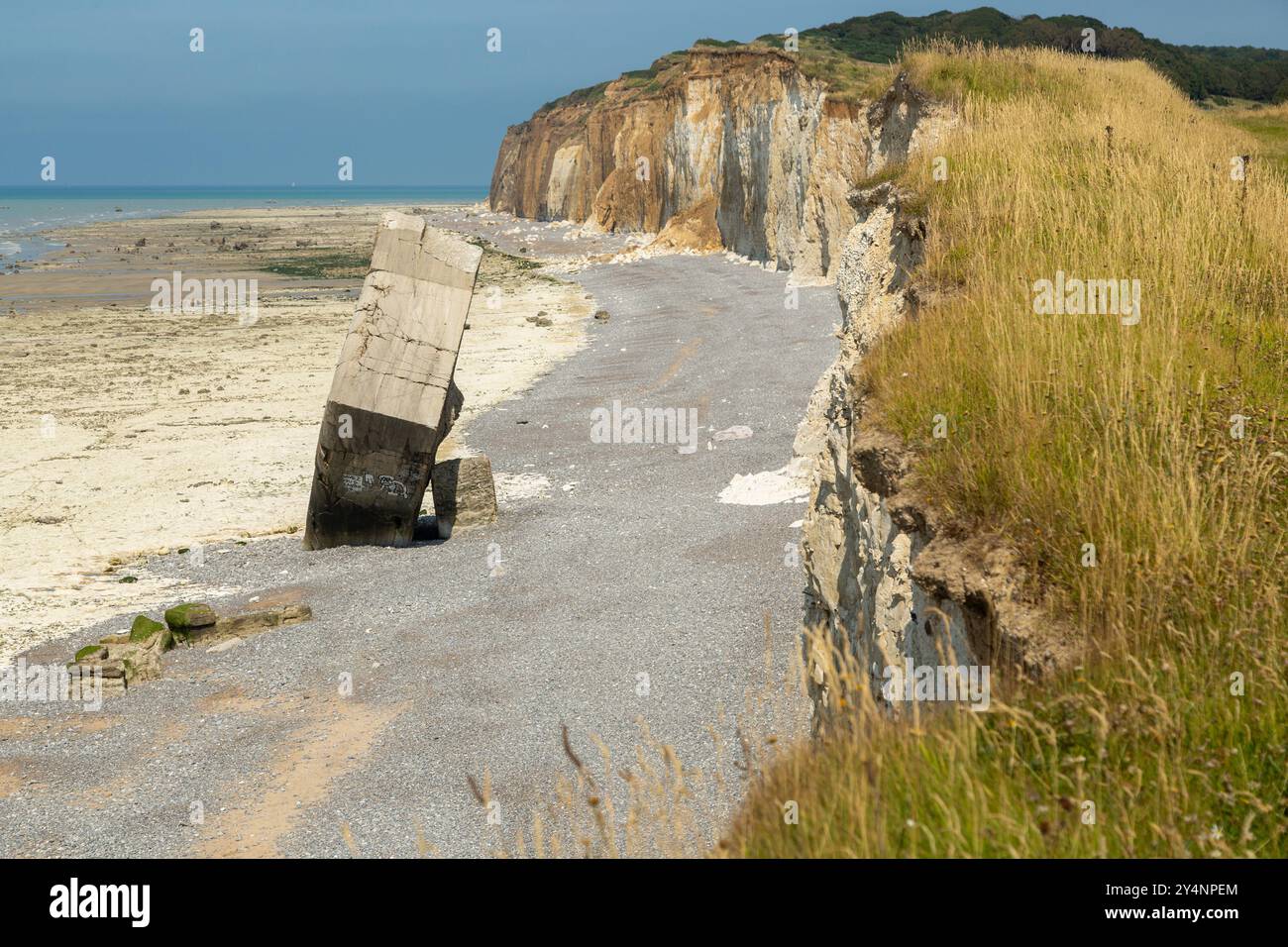Second World War German Blockhouse Bunker, Quiberville, Normandy ...