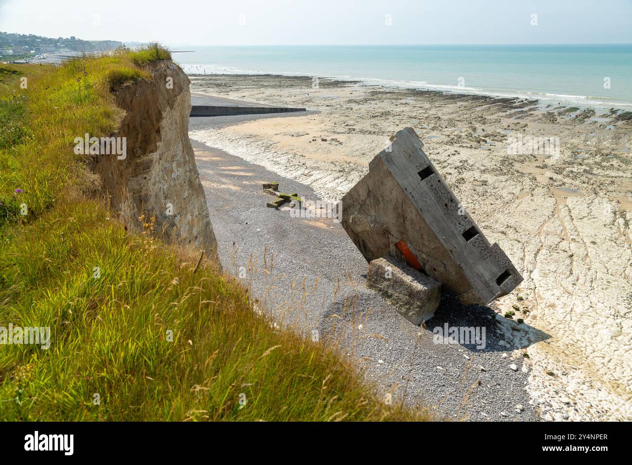 Second World War German Blockhouse Bunker, Quiberville, Normandy ...