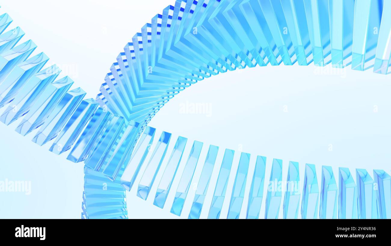 3d render glass glossy transparent hi-res stock photography and images ...