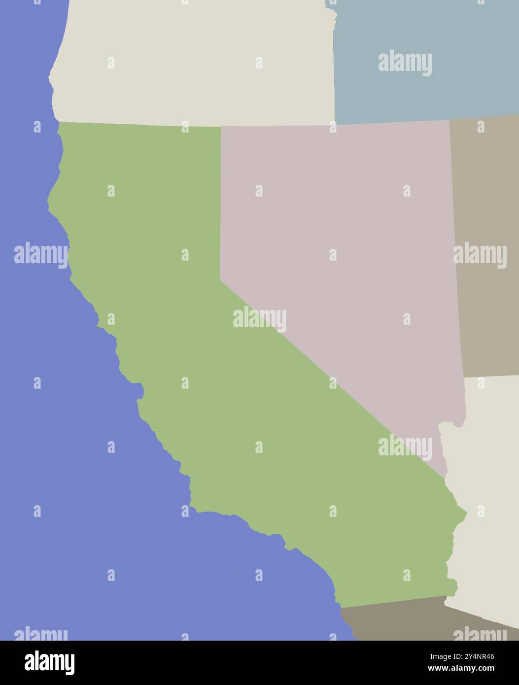 Southwest usa map hi-res stock photography and images - Alamy