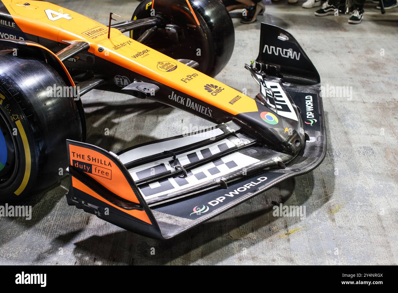 McLaren F1 Team special livery OKX partnership during the Formula 1 ...
