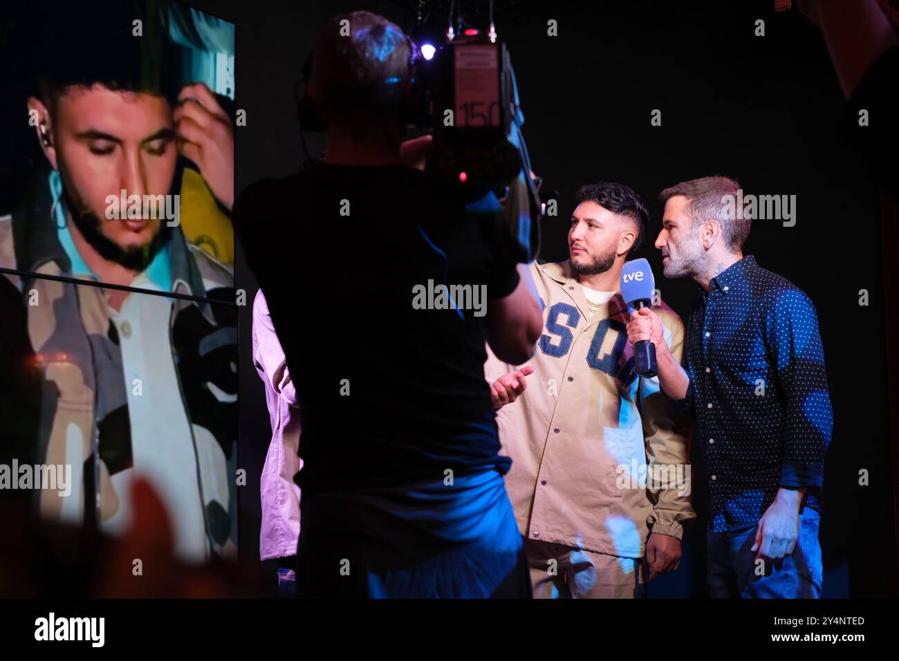 Omar Montes presents his wax figure at the Wax Museum In Madrid on ...