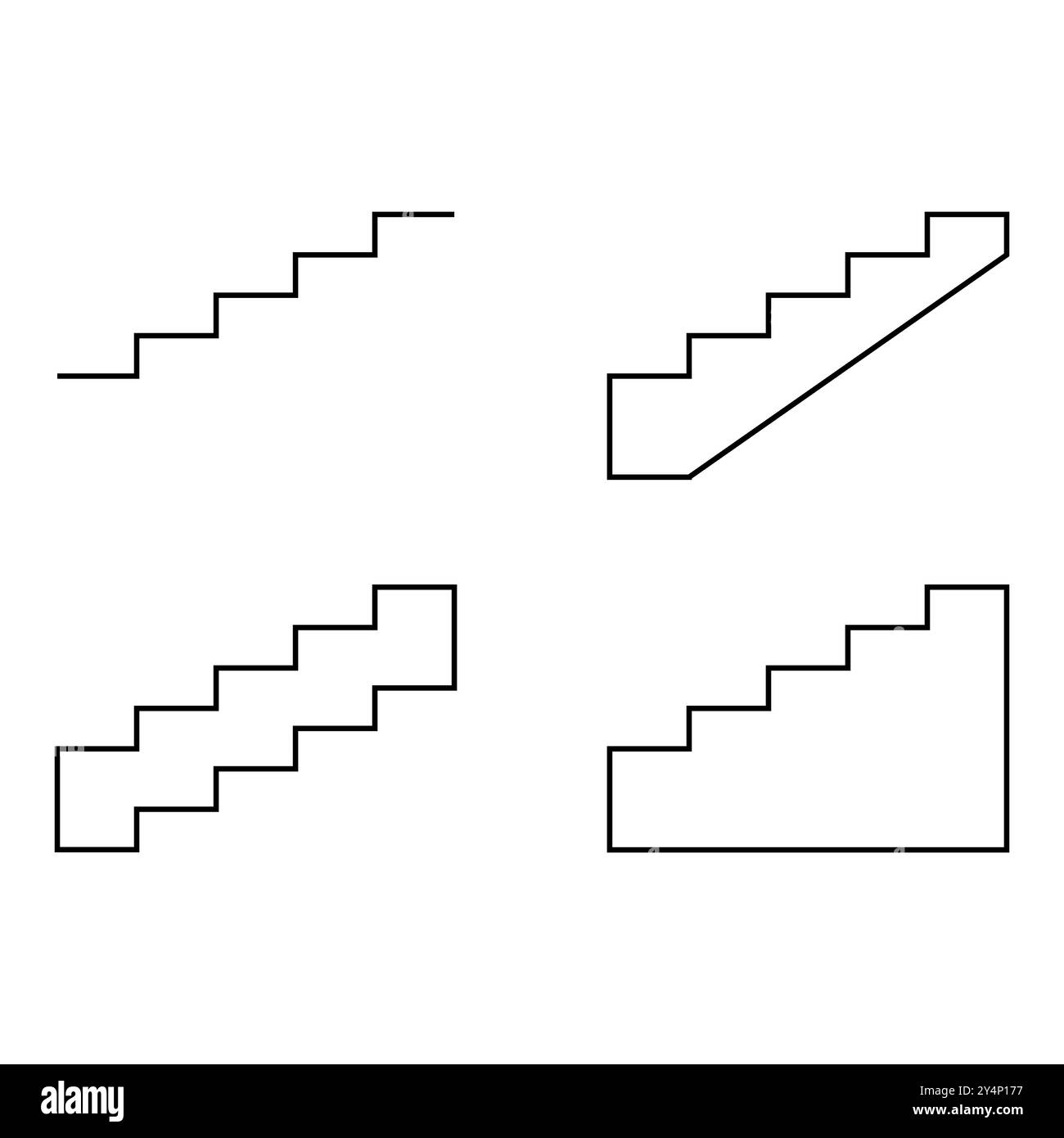 Person ascending stairs Cut Out Stock Images & Pictures - Alamy