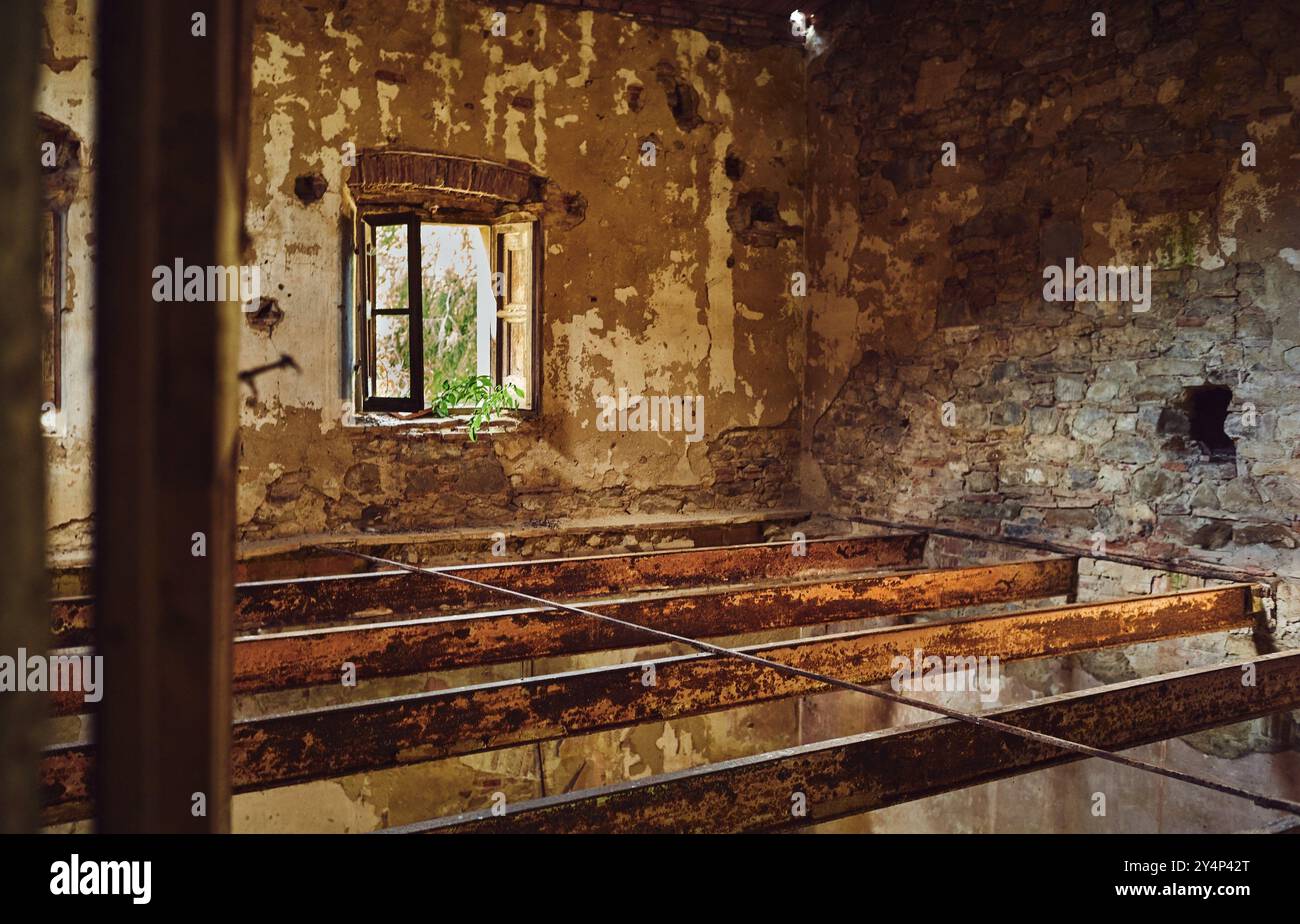 Pictures show a historic Villa in Tuscany Stock Photo - Alamy