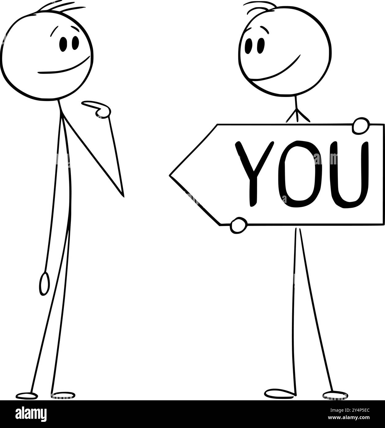Cartoon thank you hi-res stock photography and images - Alamy