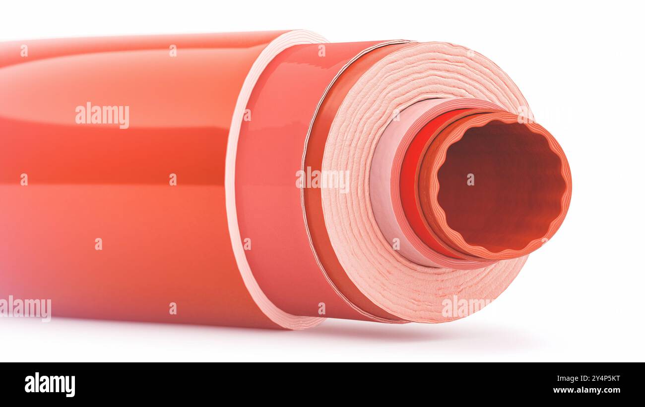 3D Rendering of an Artery Cross-Section Stock Photo - Alamy