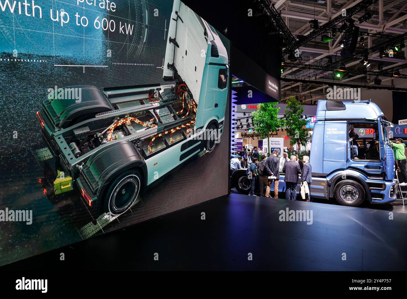Elektro LKW eActross 600 Elektro LKW Mercedes-Benz Trucks eActros600 ...