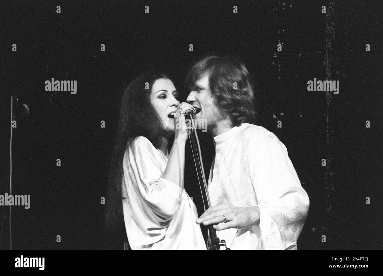 Rita Coolidge and Kris Kristofferson 1978 European Tour. Concert, on ...