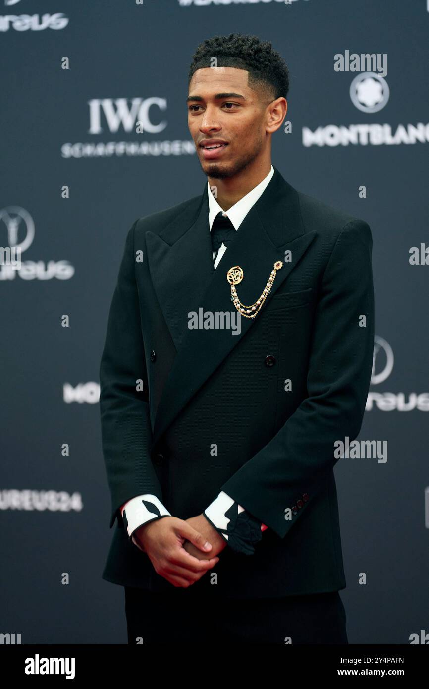 Jude Bellingham attends Laureus World Sports Awards Madrid 2024 - Red ...