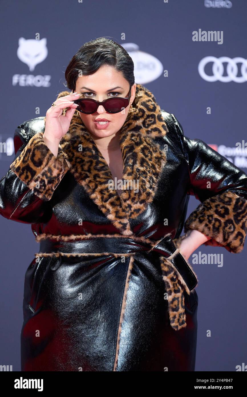 Laura Galan attends Feroz Awards 2024 - Red Carpet at Vistalegre Palace ...