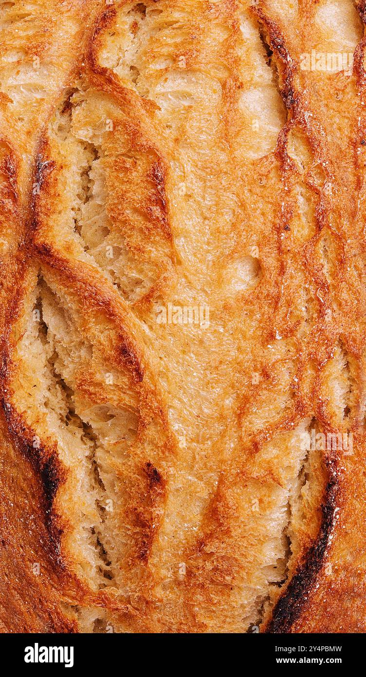 Whole oval loaf of wheat unleavened bread background Stock Photo - Alamy