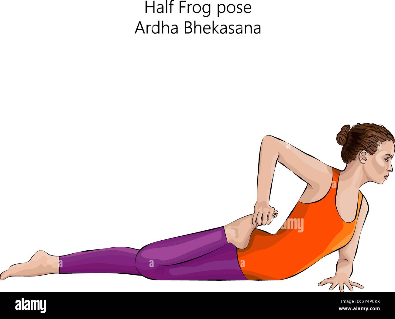 Frog pose hi-res stock photography and images - Alamy