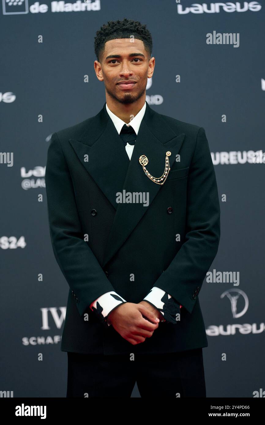 Jude Bellingham attends Laureus World Sports Awards Madrid 2024 - Red ...