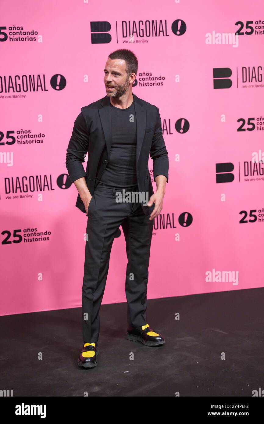 Carles Francino attends 'Diagonal' 25 years photocall at Circulo de ...