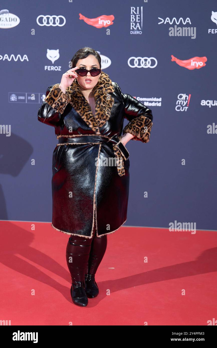 Laura Galan attends Feroz Awards 2024 - Red Carpet at Vistalegre Palace ...