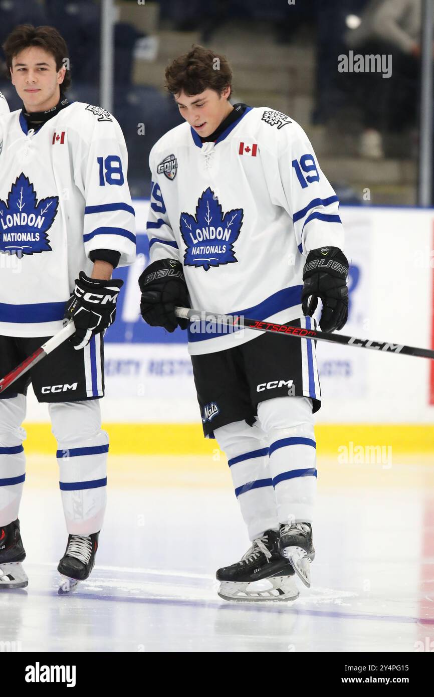 London, Canada. 18th September, 2024. London Nationals open their ...