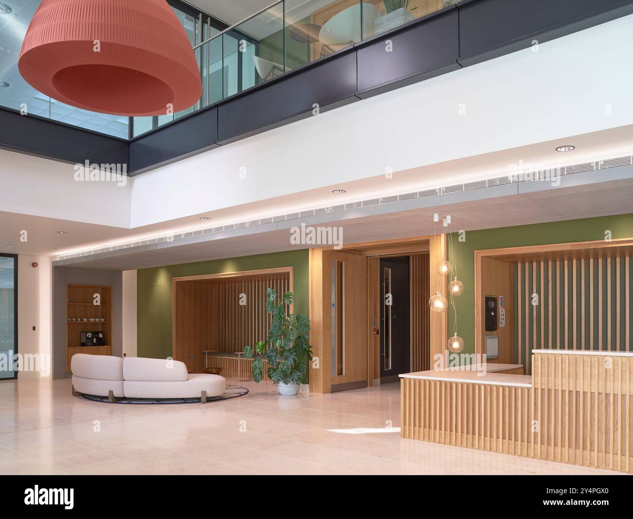 Double height entrance foyer hi-res stock photography and images - Alamy