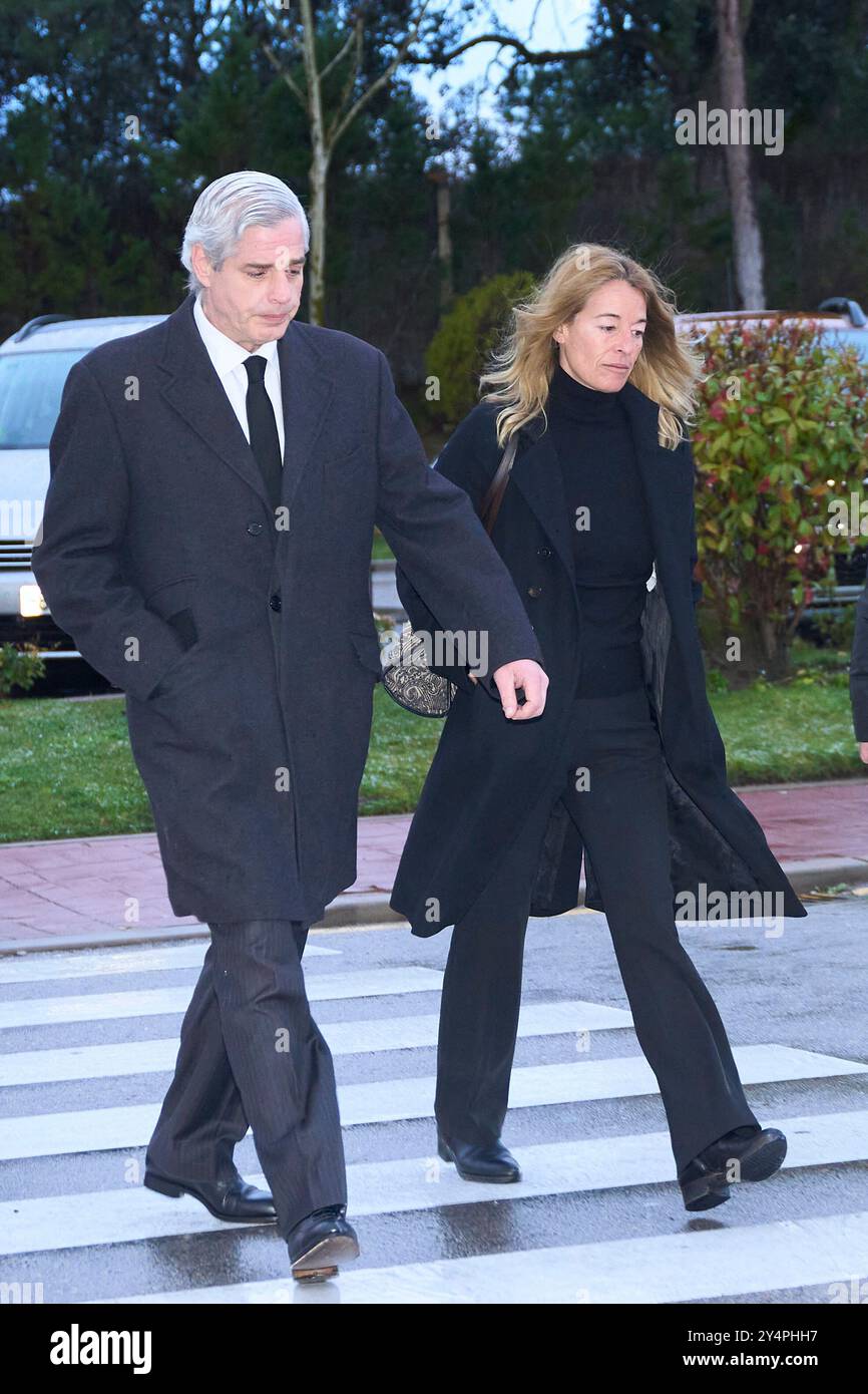 Monica Martin Luque attends Fernando Gomez-Acebo funeral Chapel at La ...