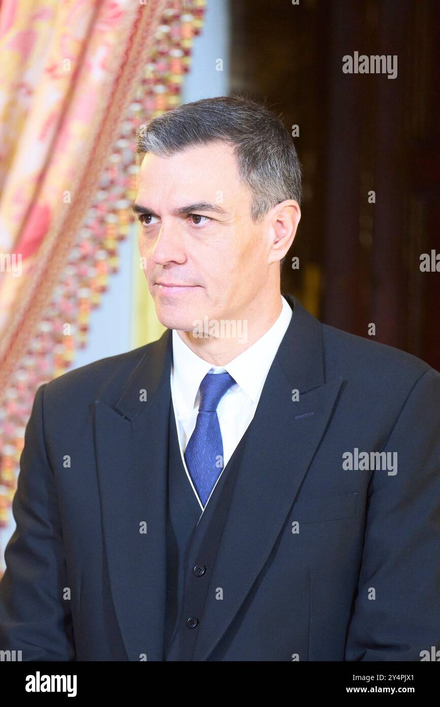 Pedro Sanchez, Prime Minister Received Foreign Ambassadors at Royals ...