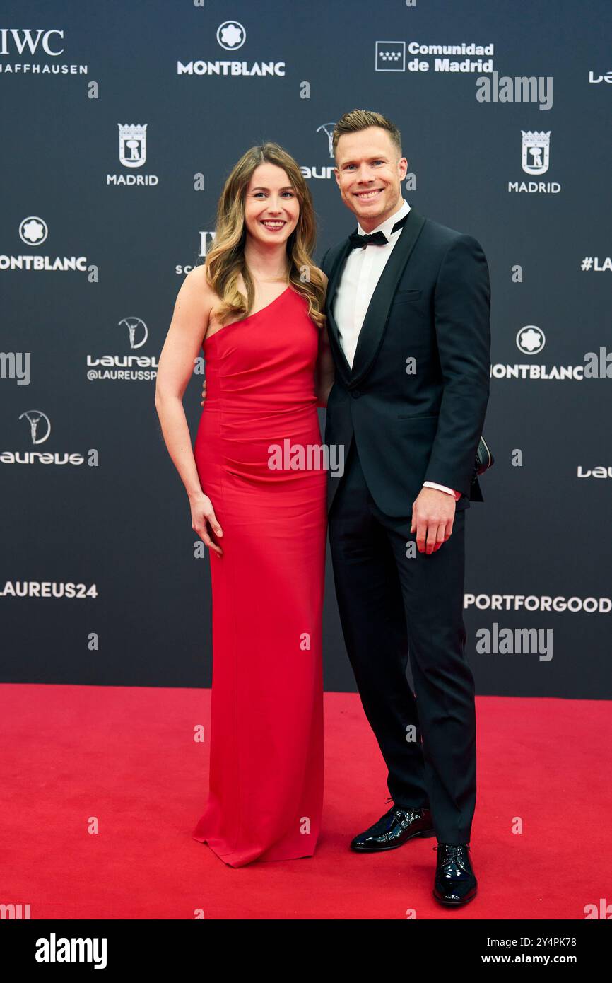 Markus Rehm, Vanessa Low attends Laureus World Sports Awards Madrid ...