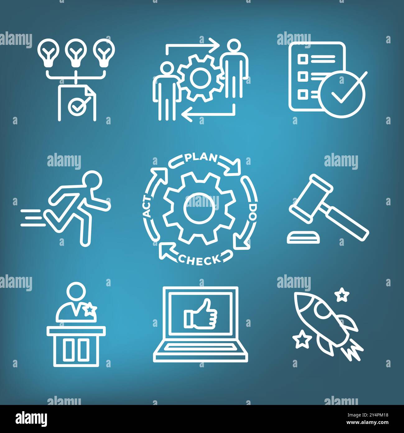 Plan Do Check Act Business Strategy Procedure for Continuous ...