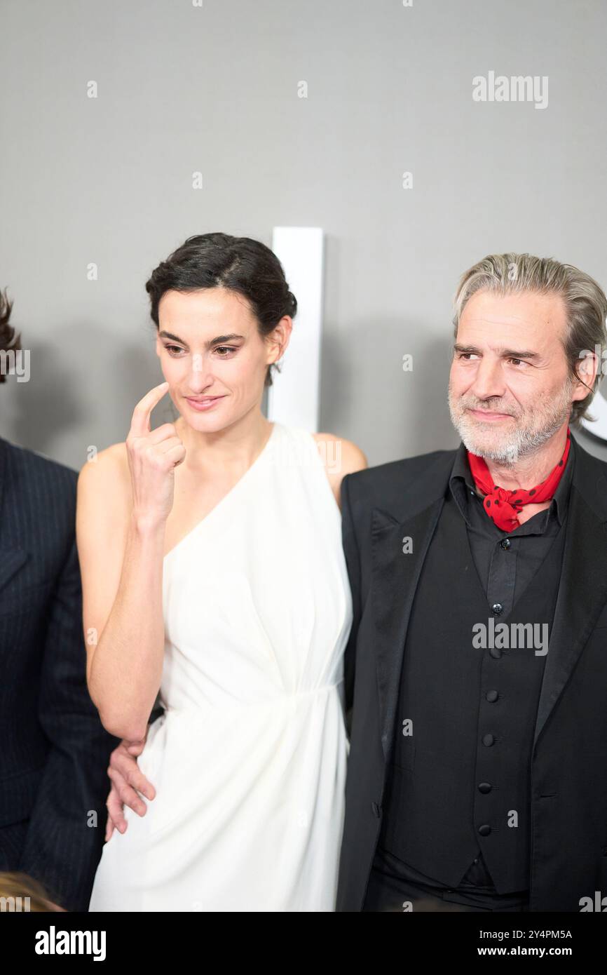 Nine Marie d'Urso and Alberto San Juan attends 'Cristobal Balenciaga ...