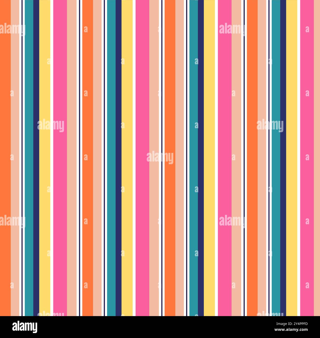 Colorful Vertical Stripes - Colored Tile Design Stock Photo - Alamy