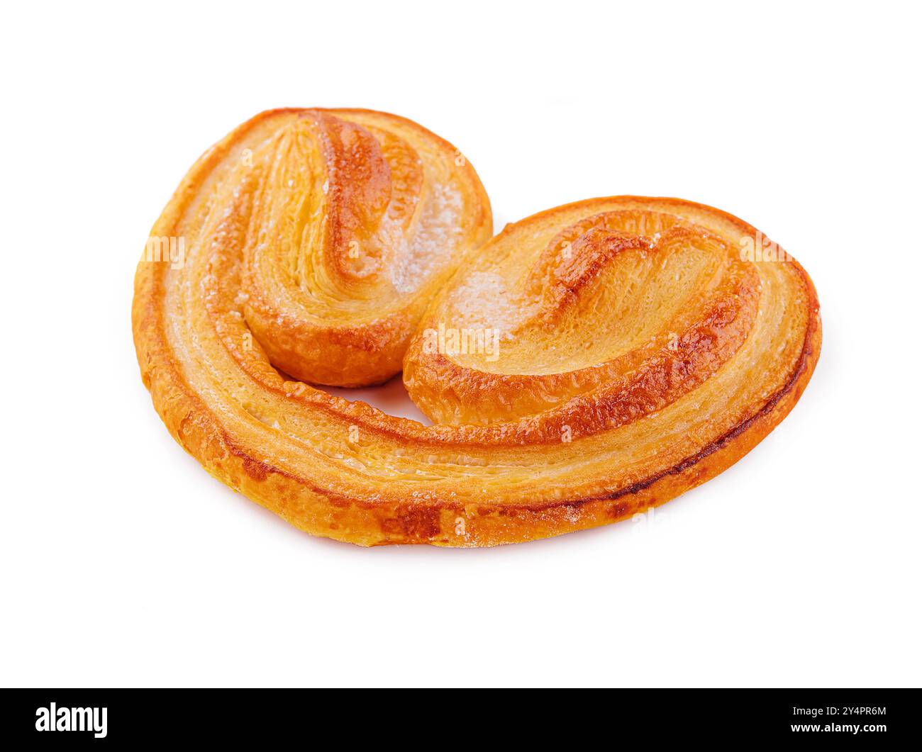 Palmier a french puff pastry in palm leaf shape Stock Photo - Alamy
