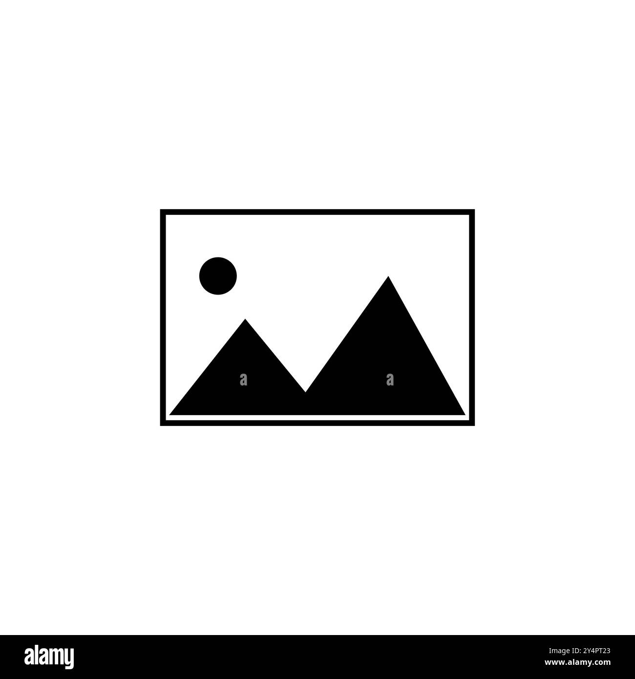 Photo placeholder vector Black and White Stock Photos & Images - Alamy