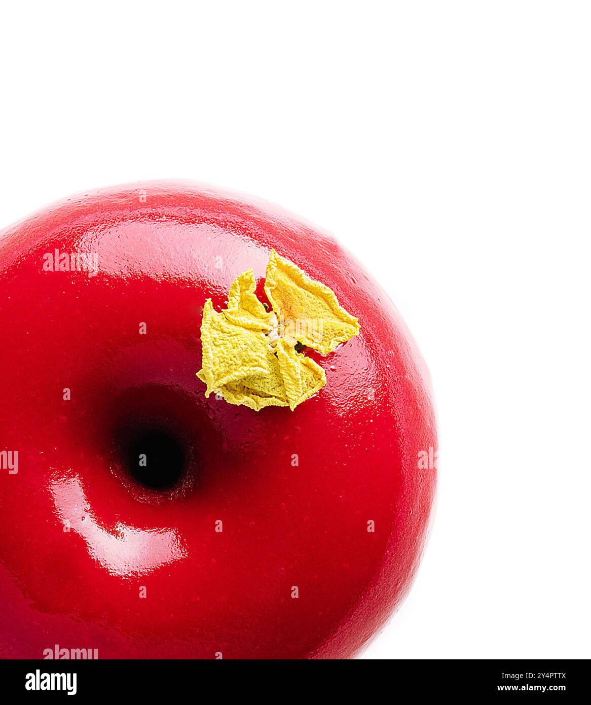 Round cake Raspberry dessert in red glaze Stock Photo - Alamy