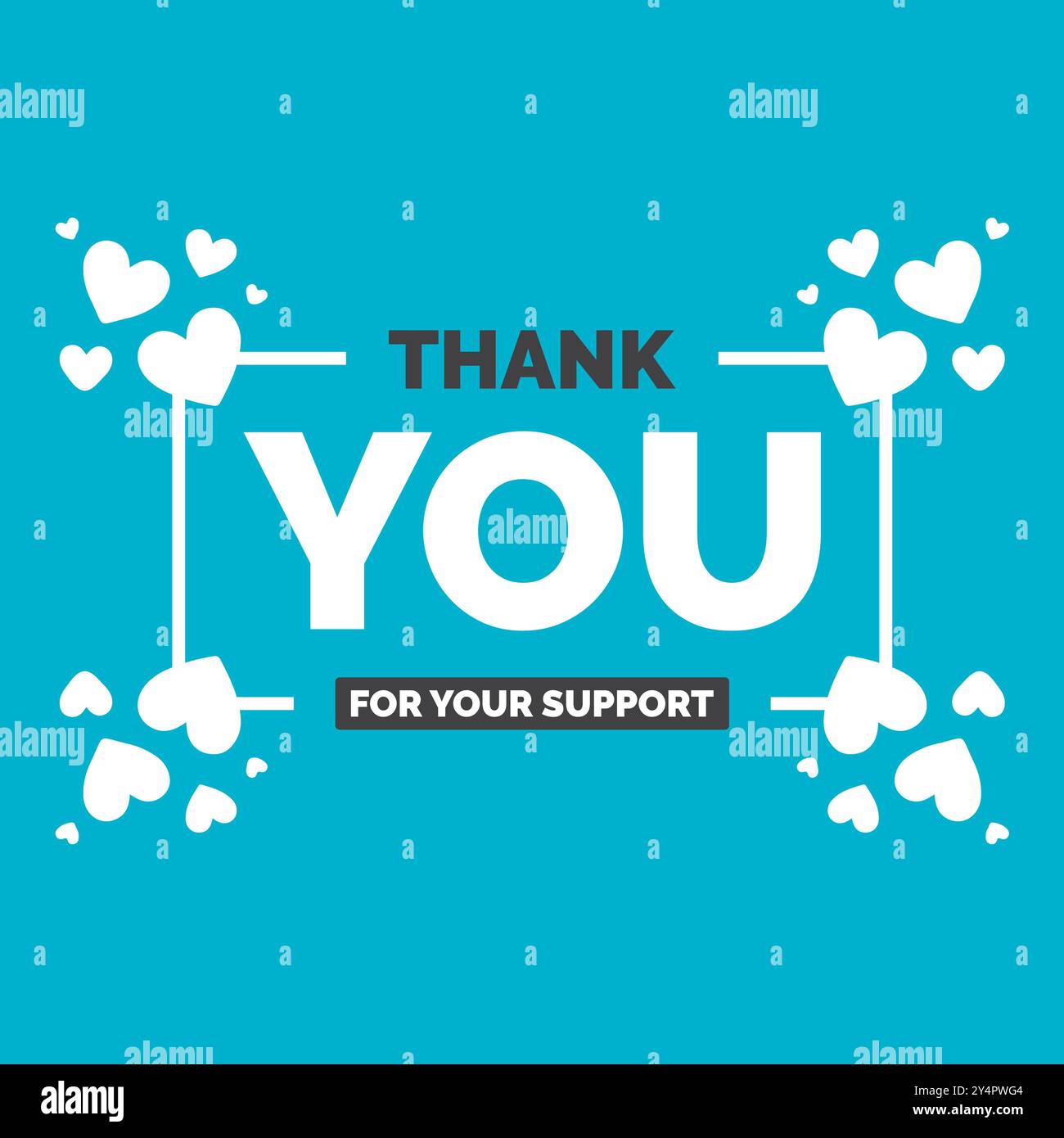thank you, thanks for your support, thank you greeting card, thank you ...
