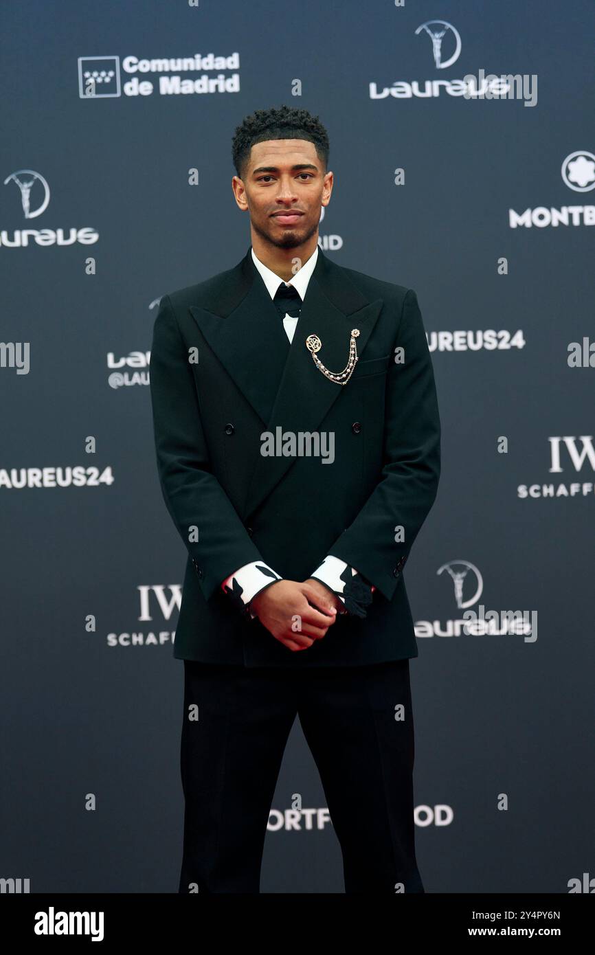 Jude Bellingham attends Laureus World Sports Awards Madrid 2024 - Red ...