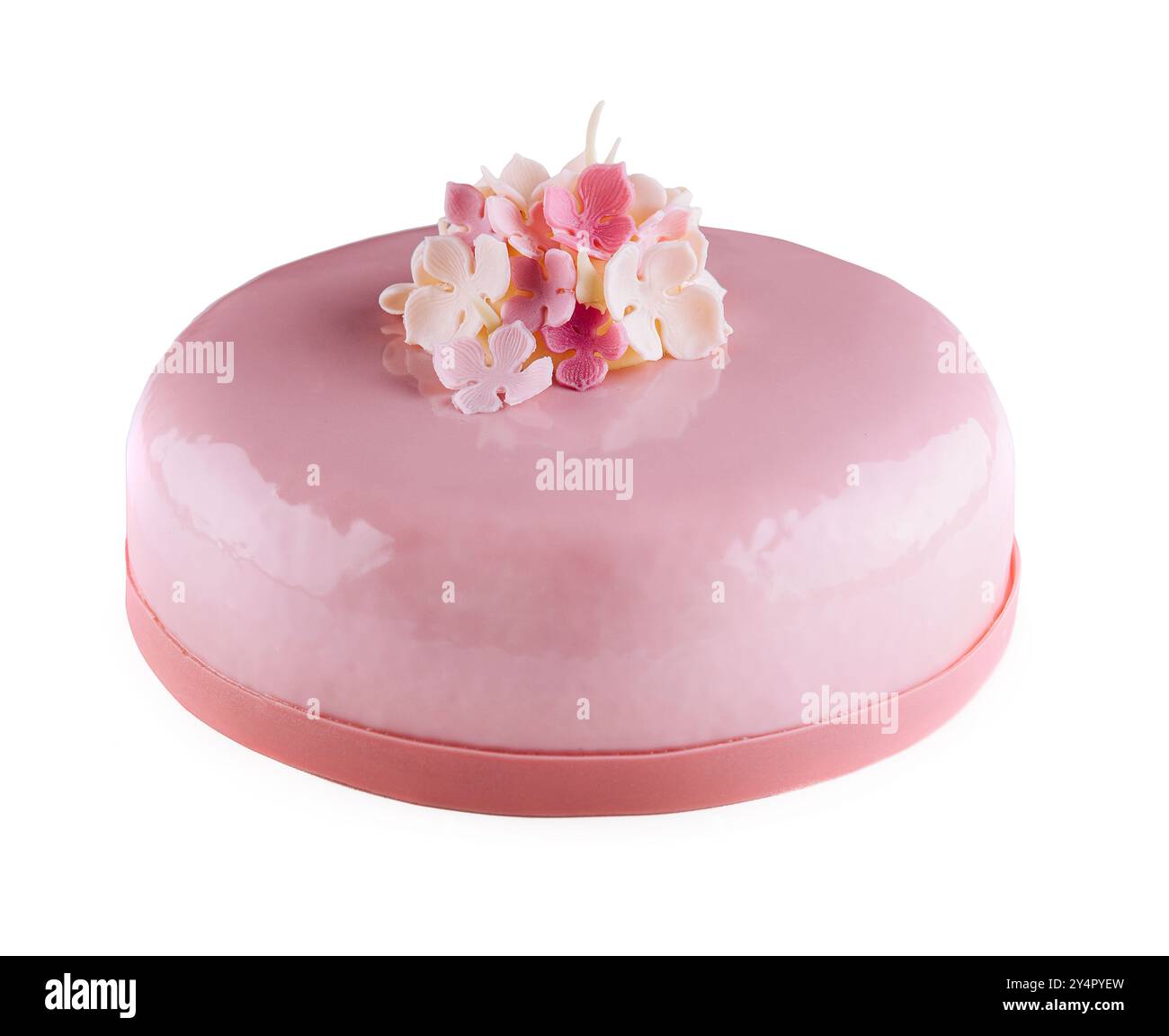 White plate decorated gray Cut Out Stock Images & Pictures - Alamy