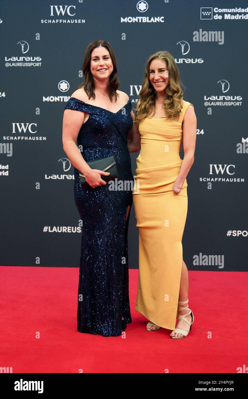 Nicole Murray attends Laureus World Sports Awards Madrid 2024 - Red ...