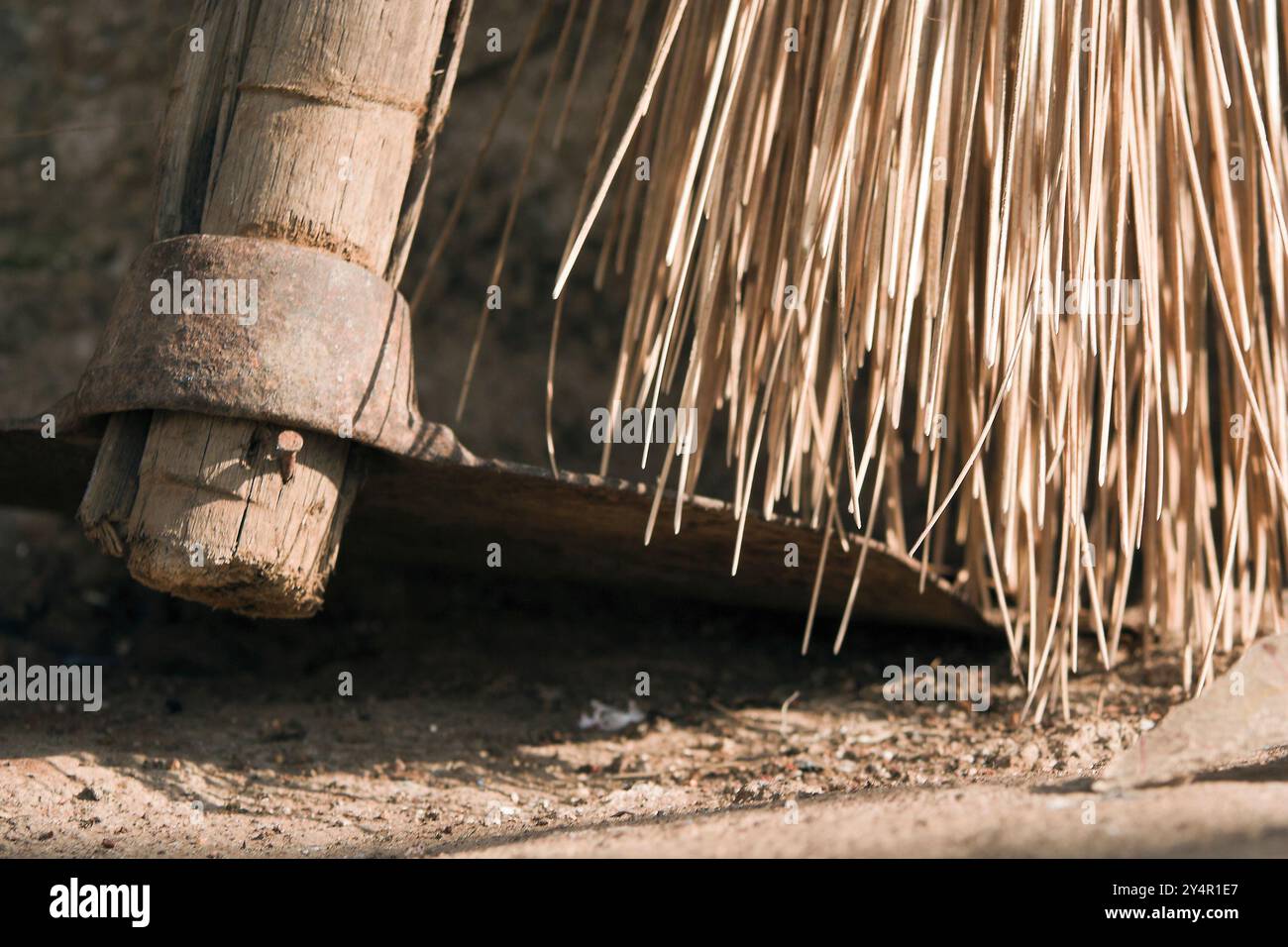 Banganga, Maharashtra / India - February 24, 2007: The still life view ...