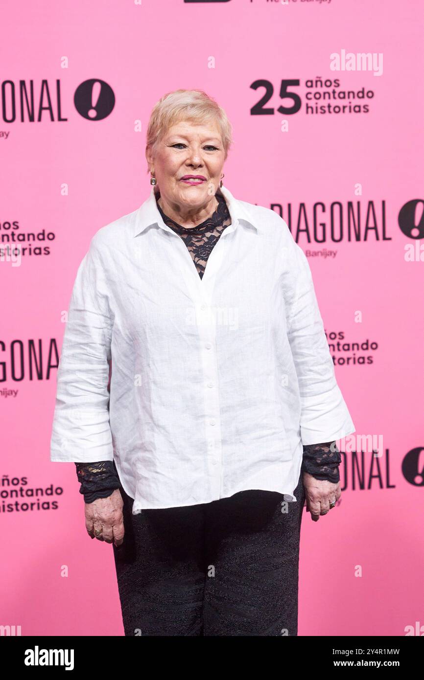 Maria Garralon attends 'Diagonal' 25 years photocall at Circulo de ...