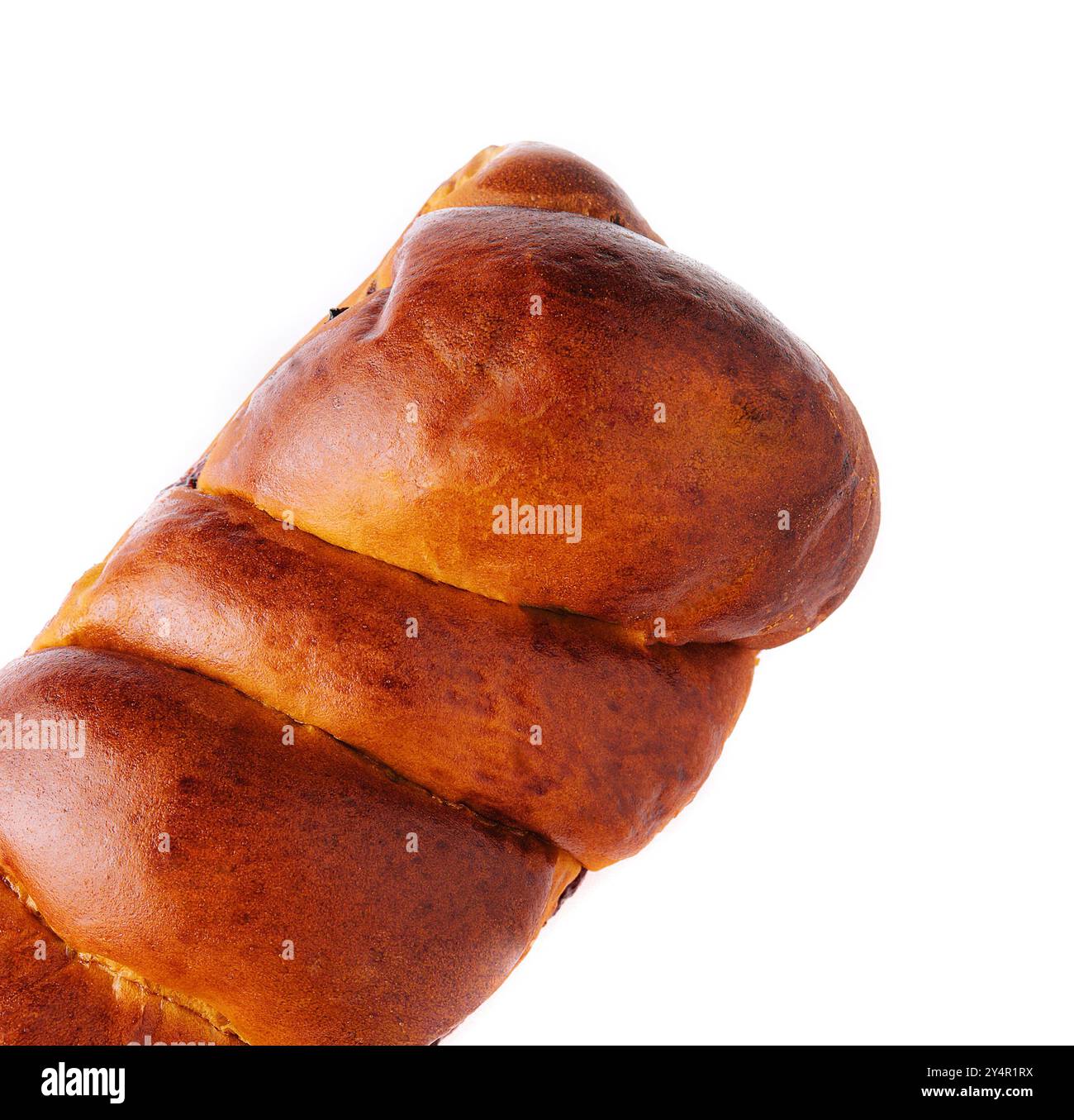 bun top view isolated on white Stock Photo - Alamy