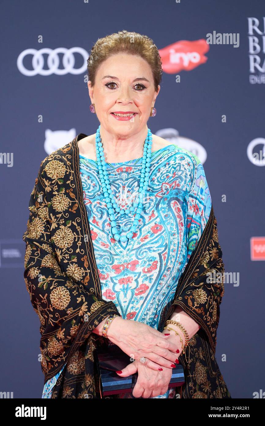 Monica Randall attends Feroz Awards 2024 - Red Carpet at Vistalegre Palace on January 26, 2024 ...