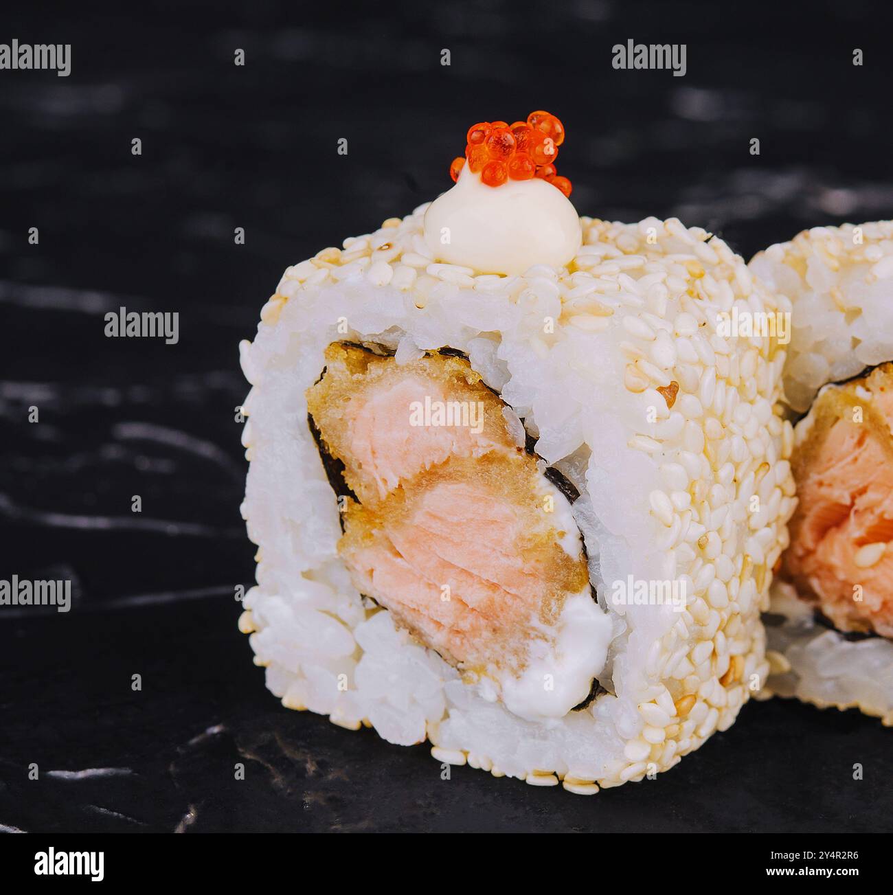 Warm deep fried sushi hi-res stock photography and images - Alamy