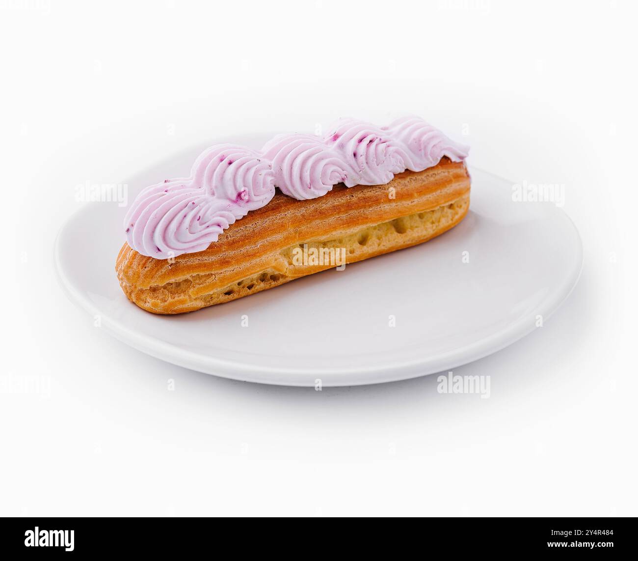 Traditional french dessert eclair Cut Out Stock Images & Pictures - Alamy