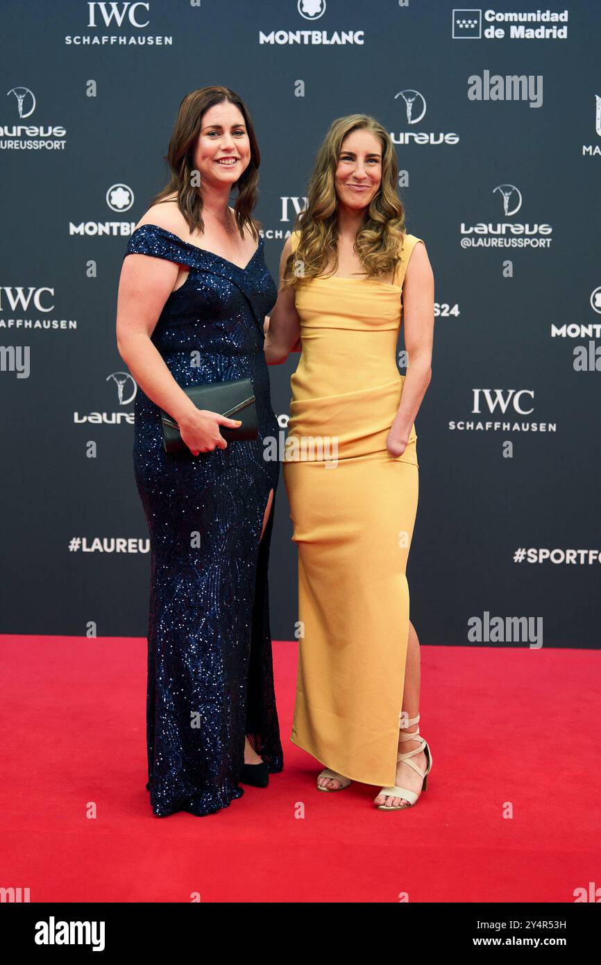 Nicole Murray attends Laureus World Sports Awards Madrid 2024 - Red ...