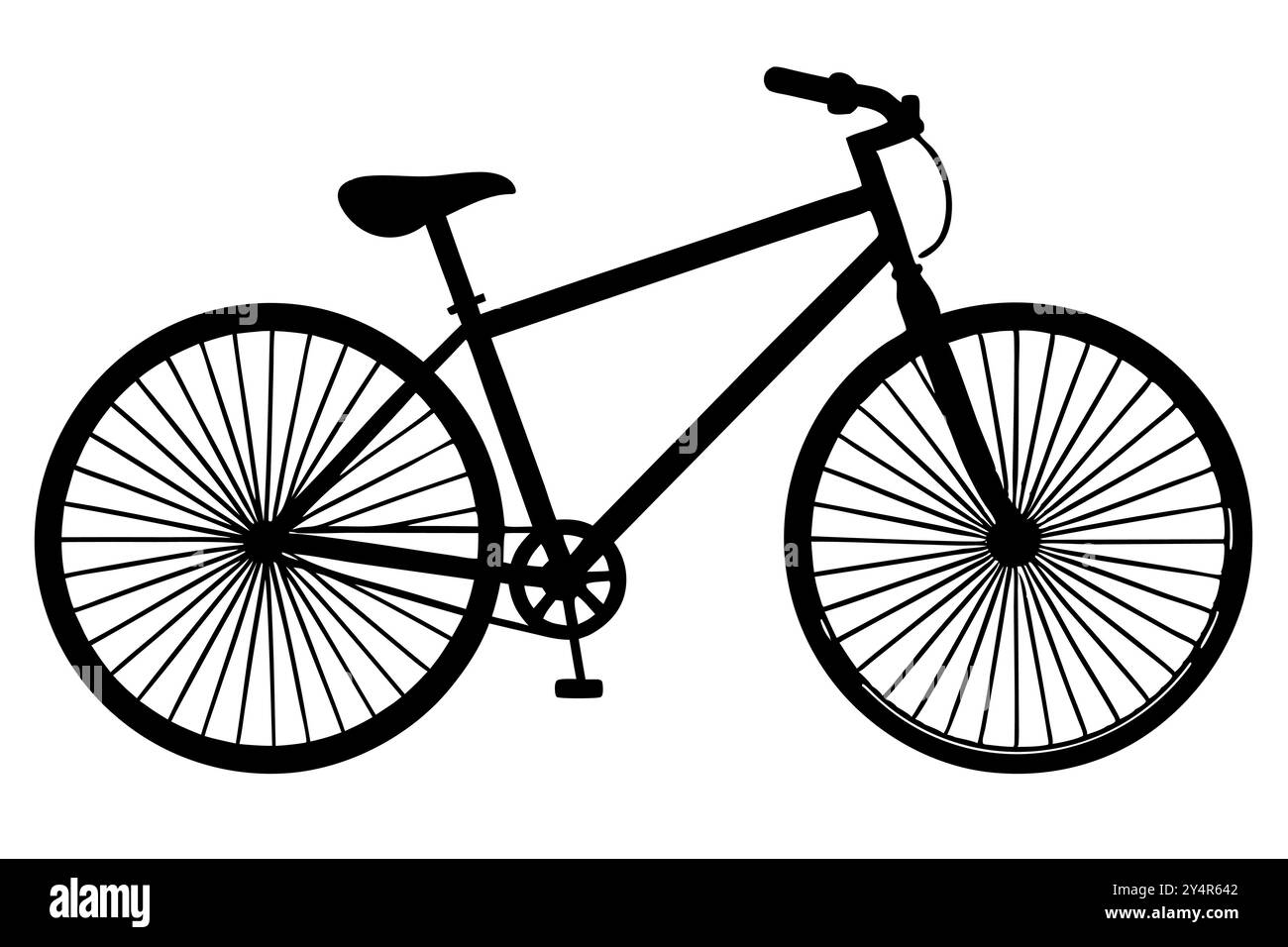 Vector vectors bicycle Stock Vector Images - Alamy