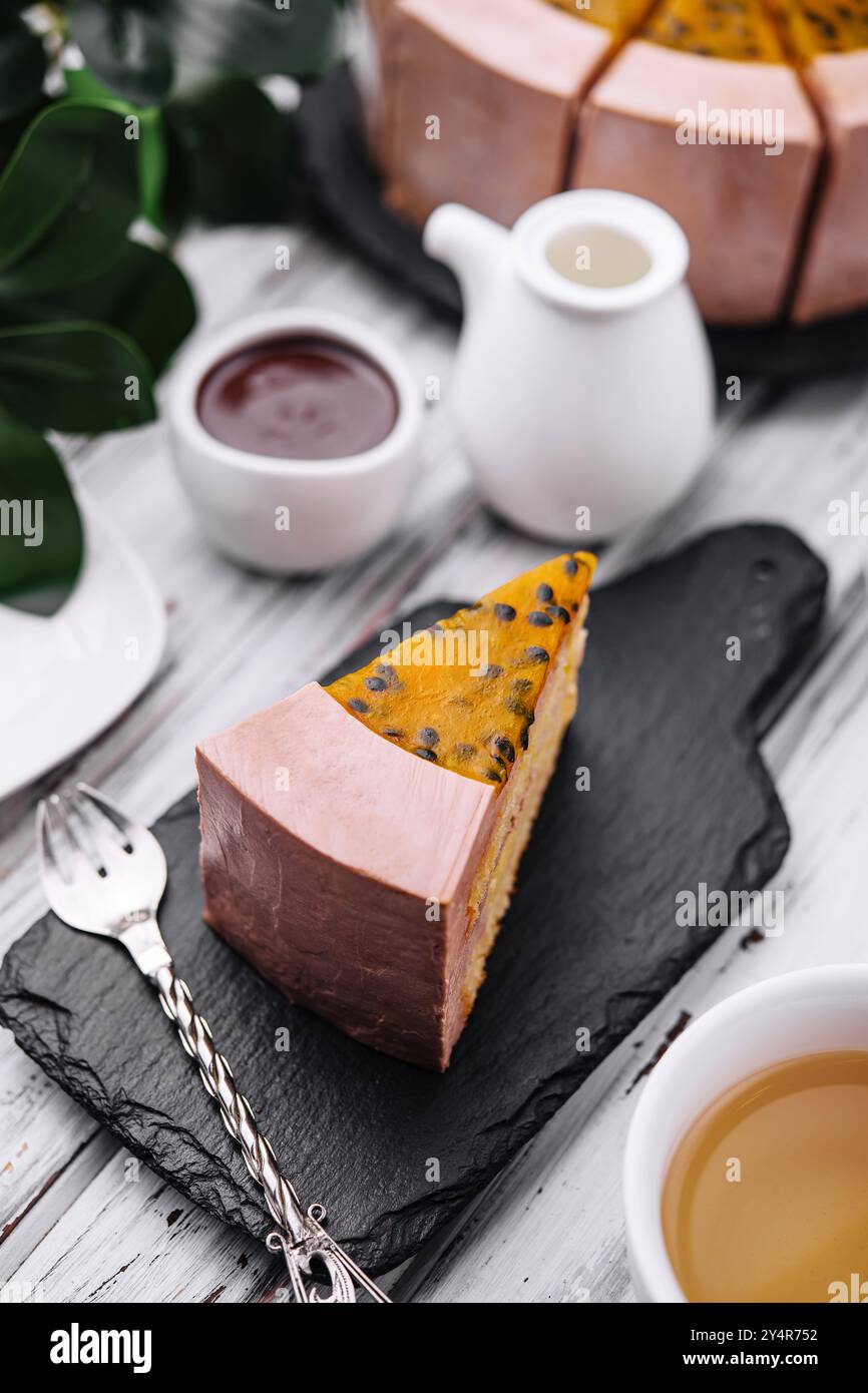 Tropical fruit tea passion hi-res stock photography and images - Alamy