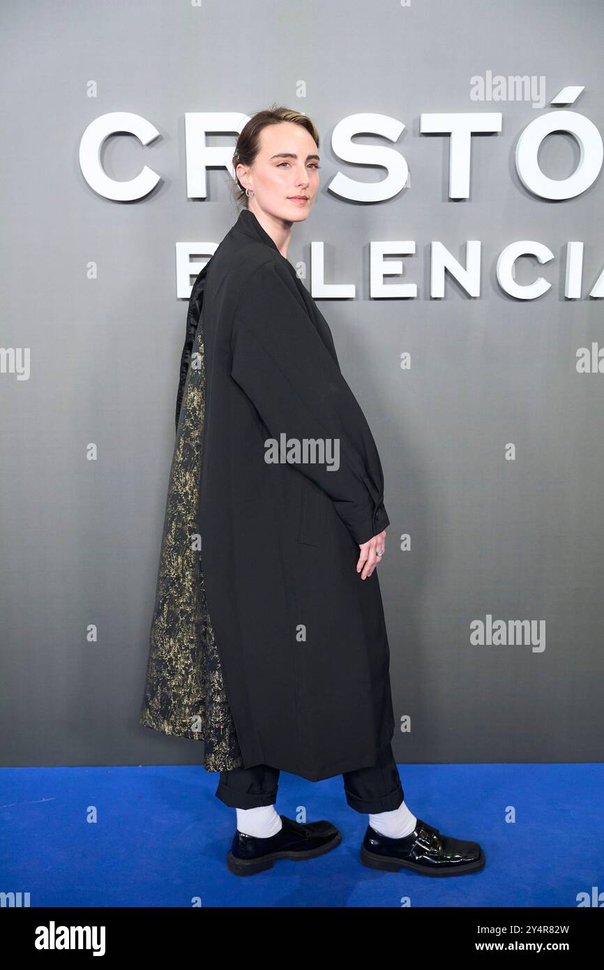 Emilia Lazo attends 'Cristobal Balenciaga' Premiere at Callao Cinema on ...