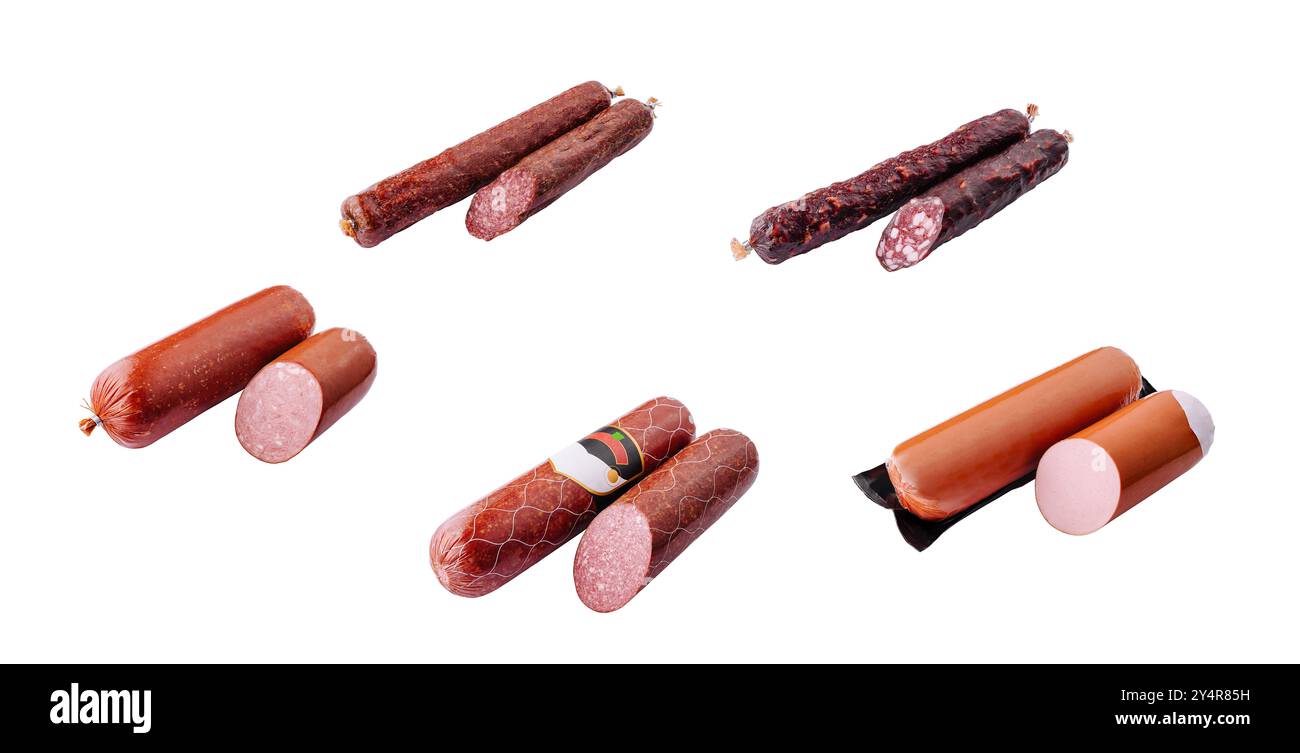 Different types sausages on hi-res stock photography and images - Alamy